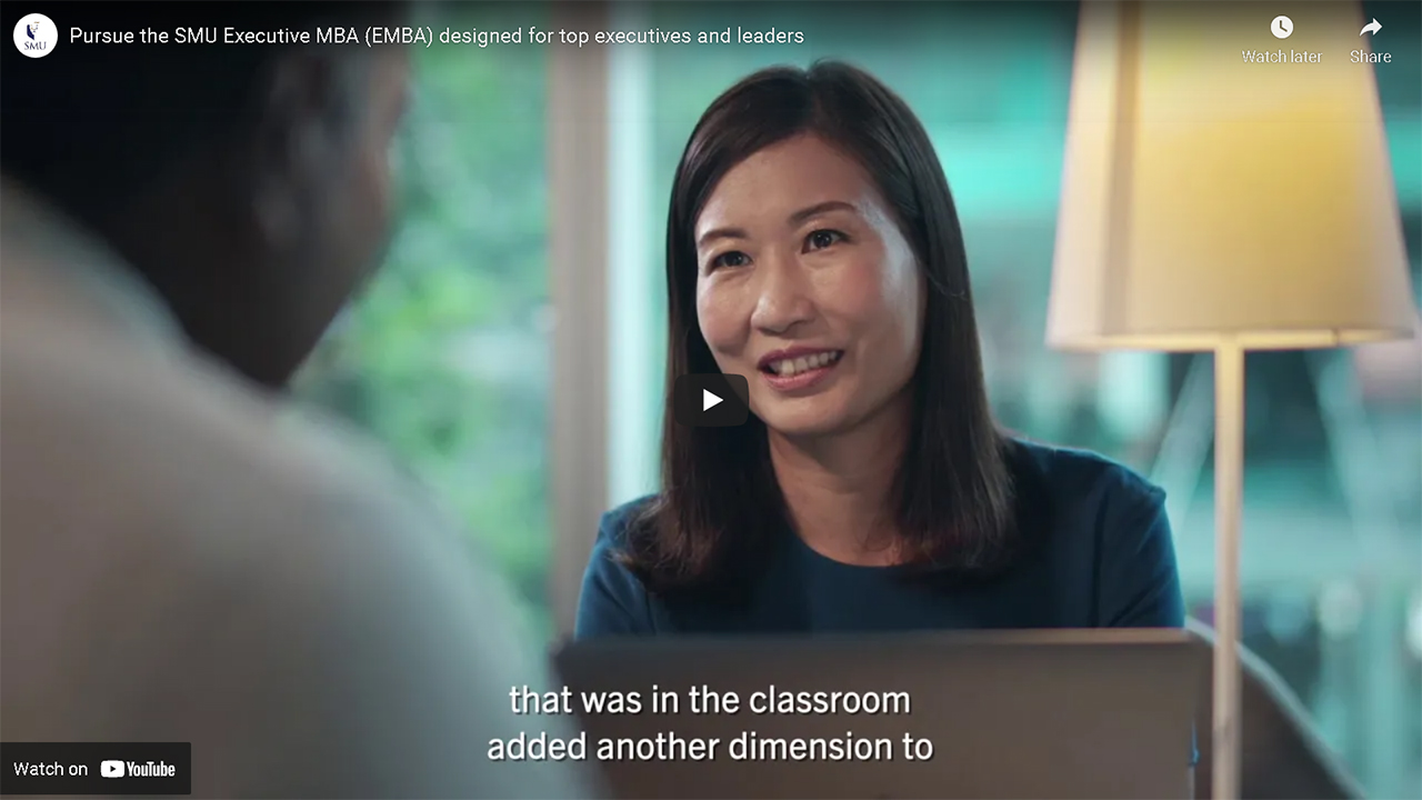 Executive Master of Business Administration (EMBA) | SMU PG Admissions